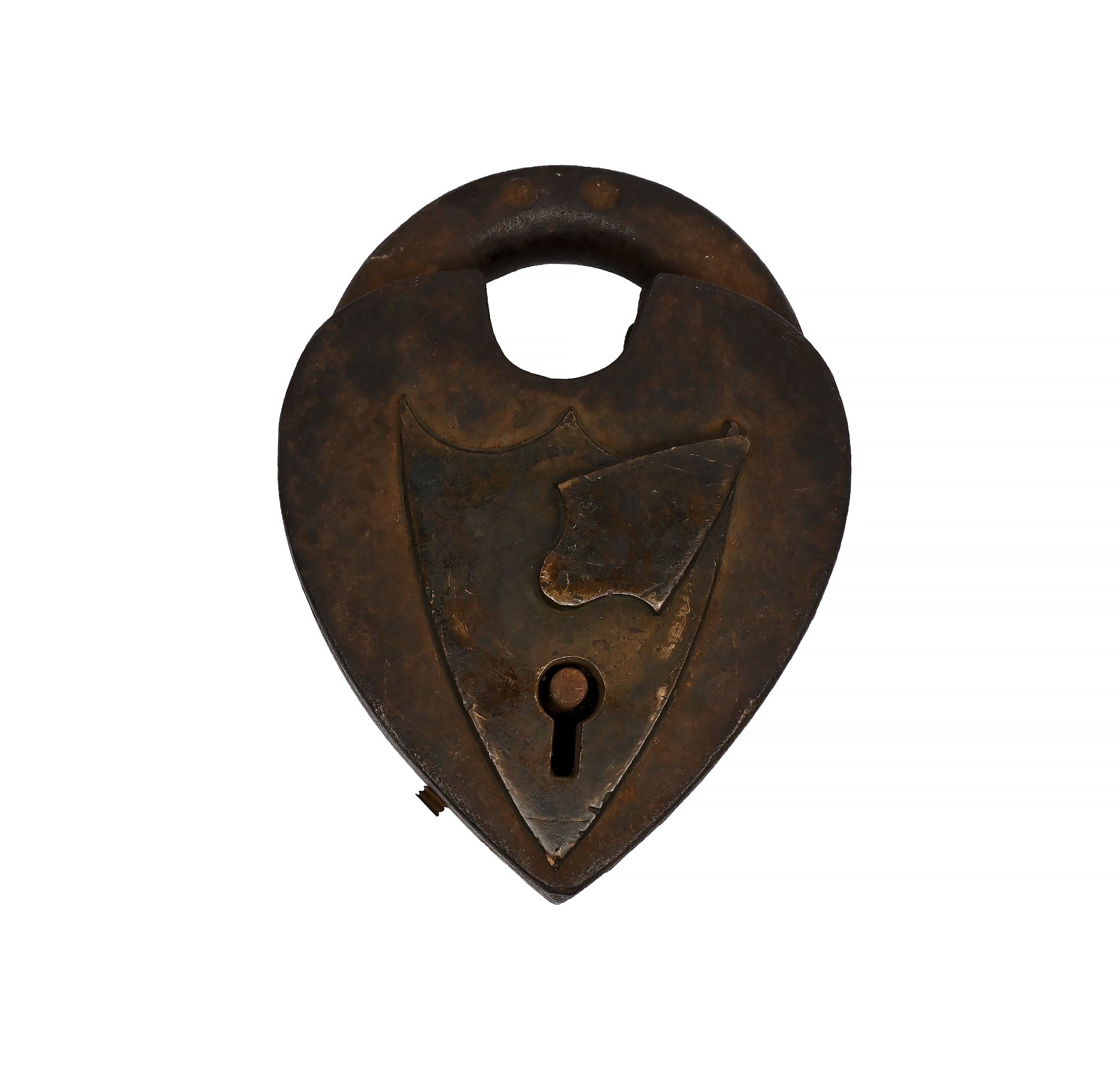 Heart Shape Iron Lock