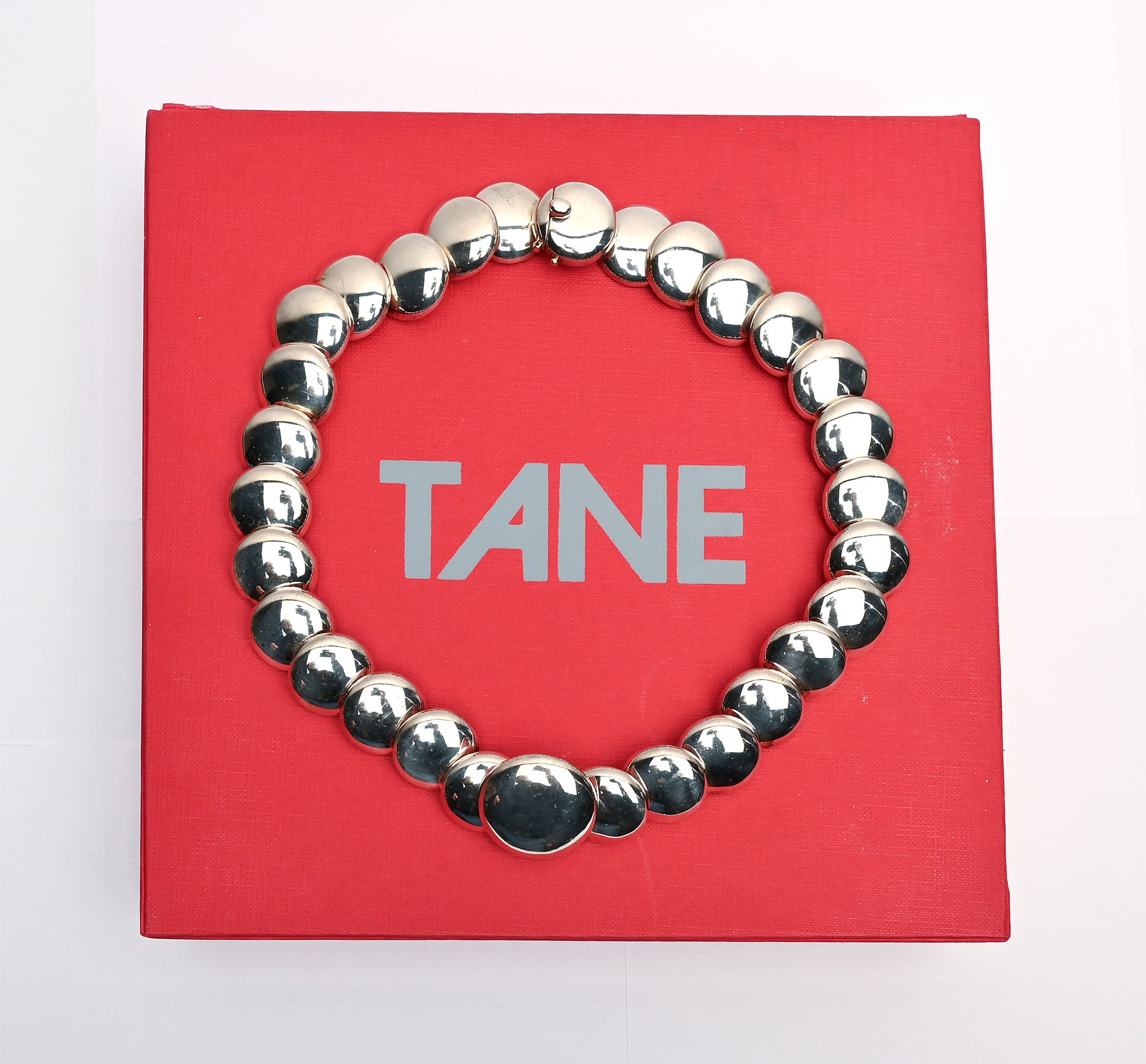 Tane Sterling Silver Choker Necklace