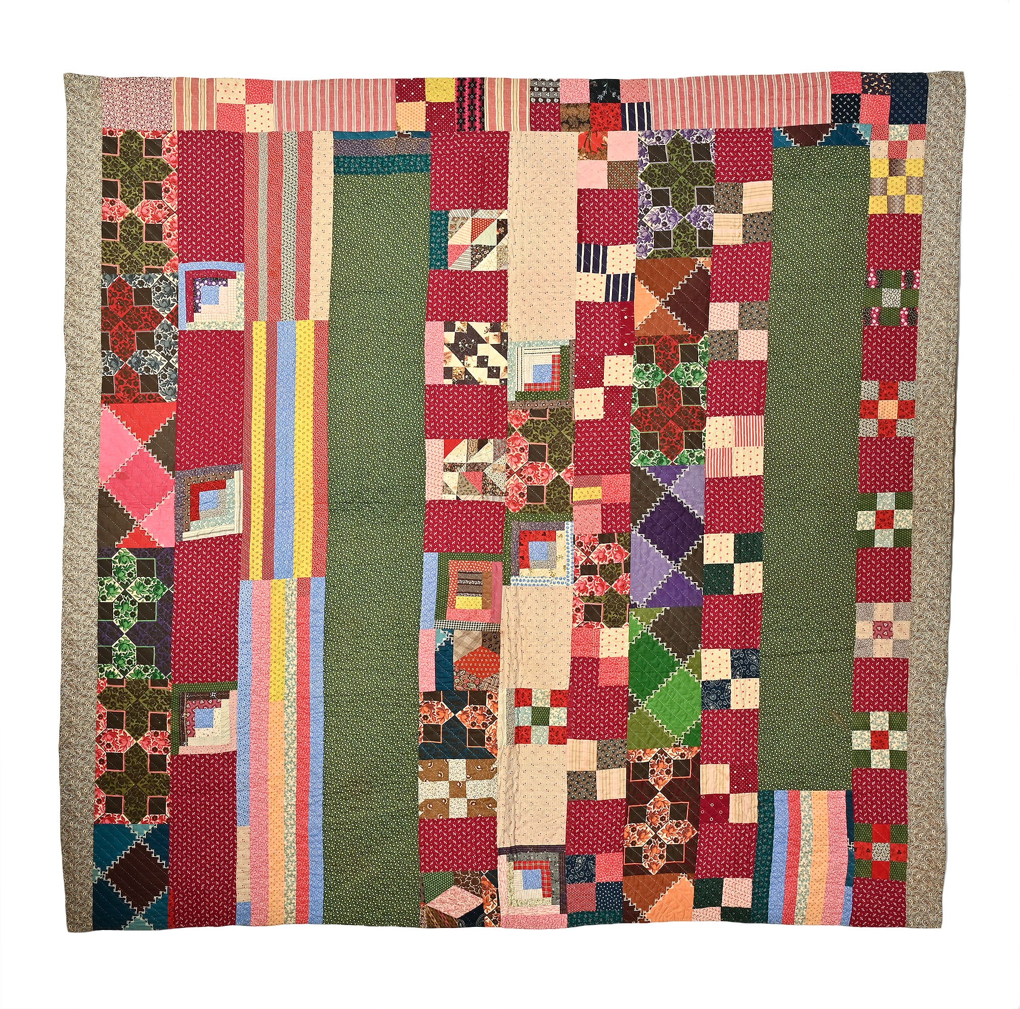 Cotton Crazy Quilt