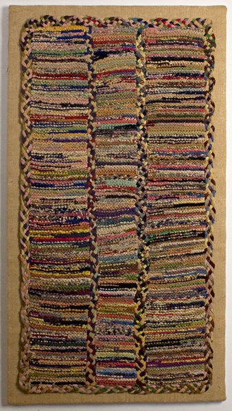 Braided and Crocheted Rug | Circa 1930 | Pennsylvania