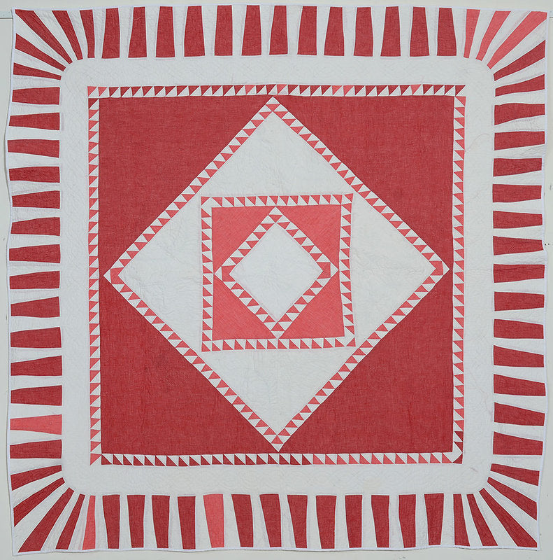 Sawtooth Diamond Quilt | Circa 1920 | Pennsylvania