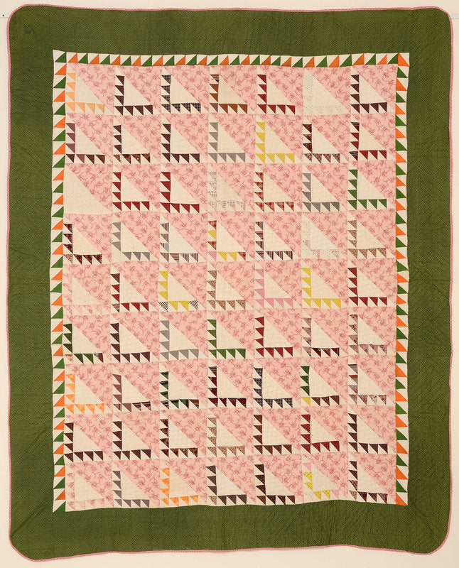 Sawtooth Quilt | Circa 1870 | Pennsylvania
